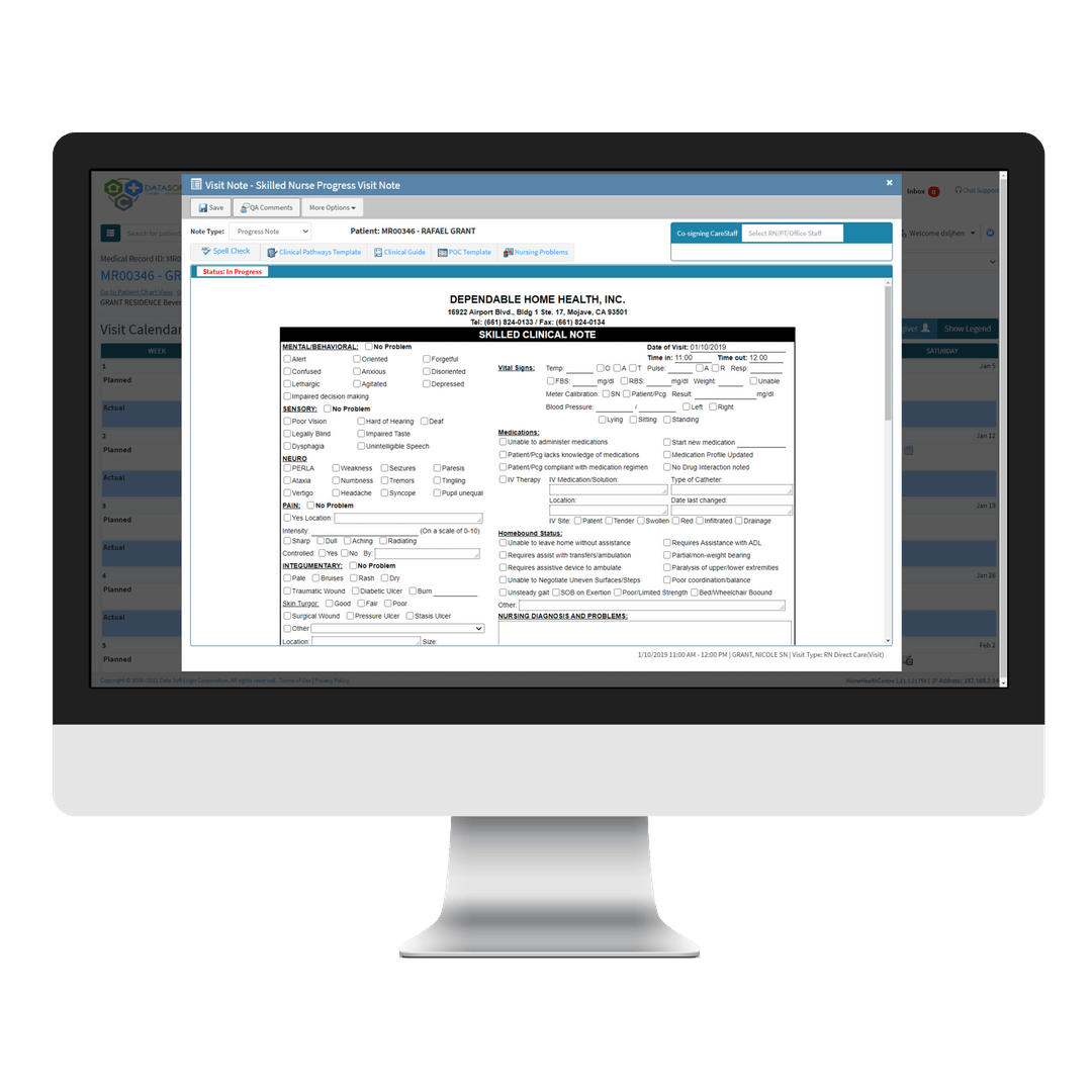 Data Soft Logic - Home Health Centre
