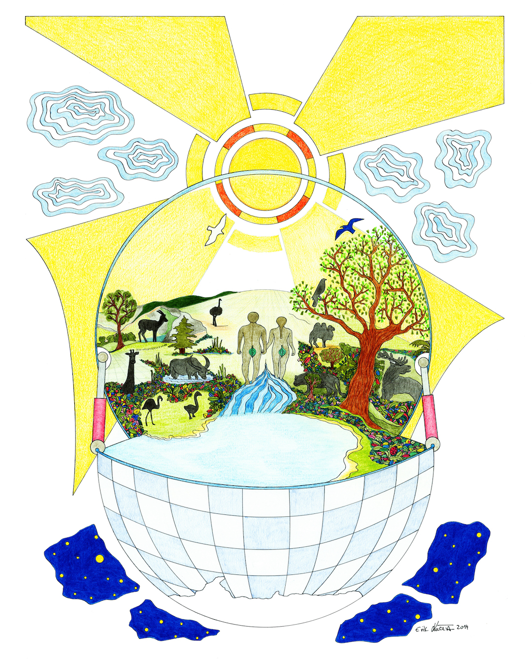 Day 6 of Creation | Chromomatrix