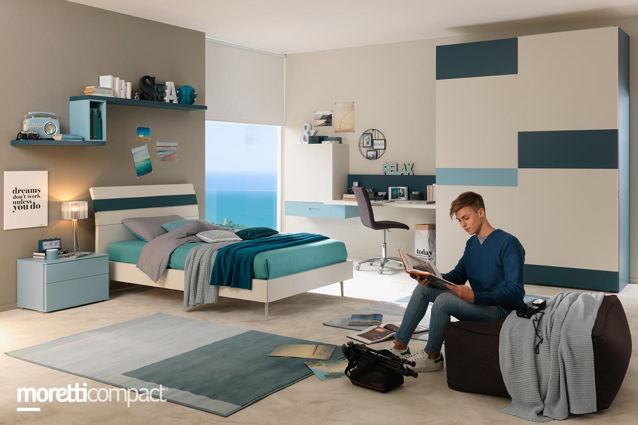 Camerette per Ragazzi Moretti Compact a Torino | ErrebiDesign