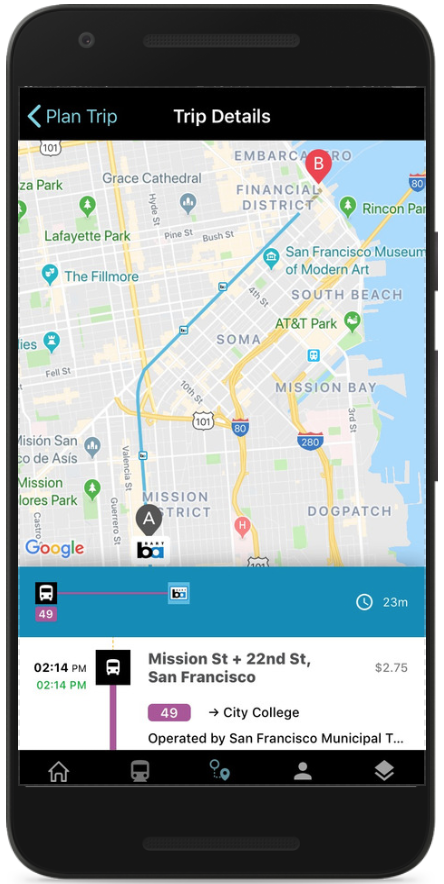 Exygy - Work | BART Mobile App: Crafting a Better Transit Experience