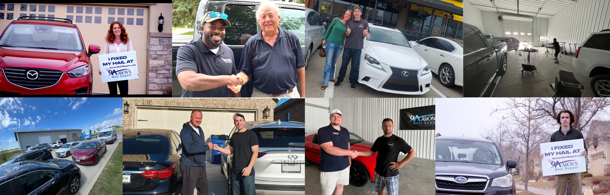 Aaron's Auto Hail Damage Repair | Paintless Dent Repair 800-559-1073