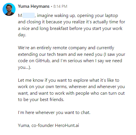 LinkedIn InMail examples: templates to win candidates (2022)