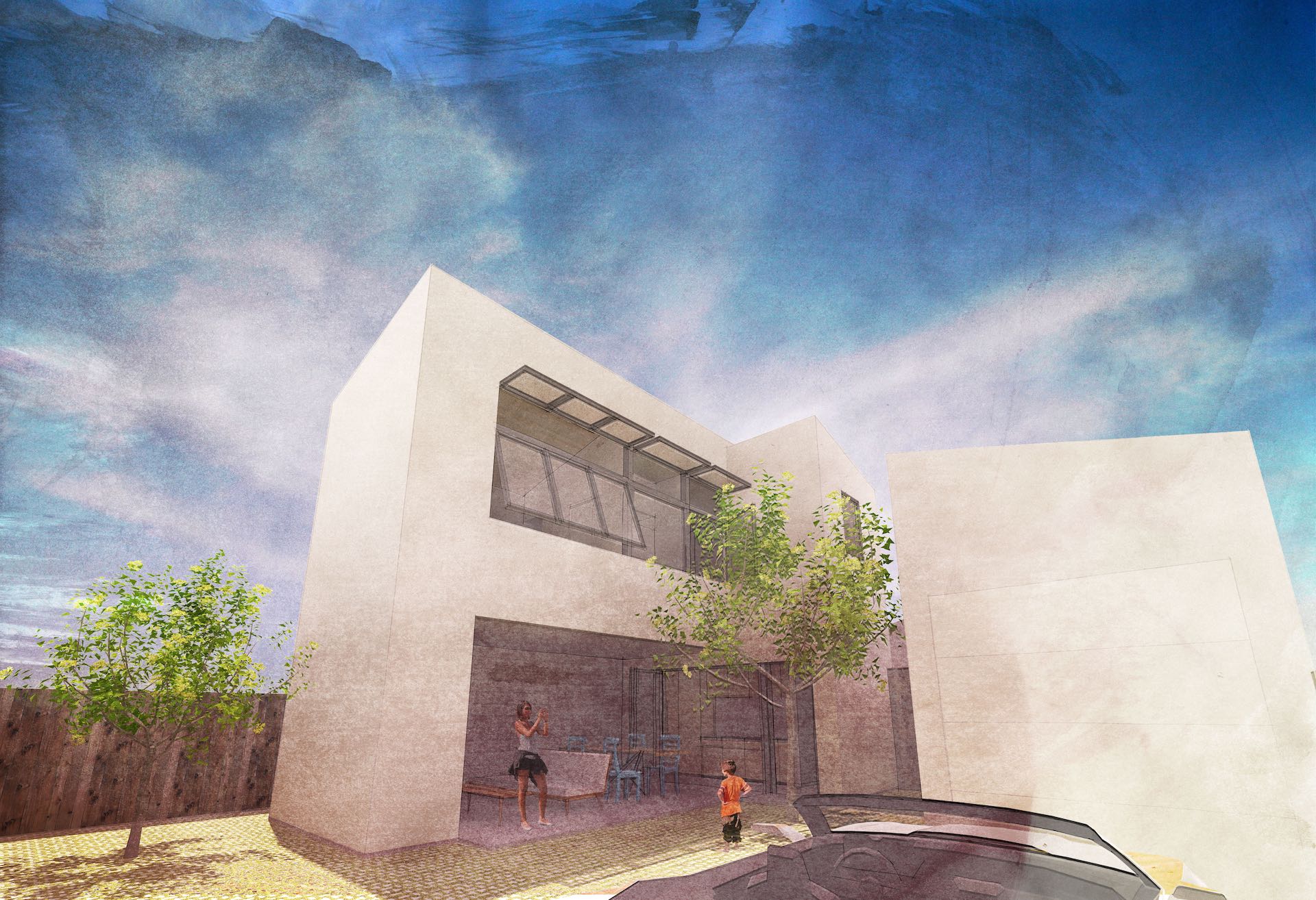 Modern Architecture Study: Guest House Typology