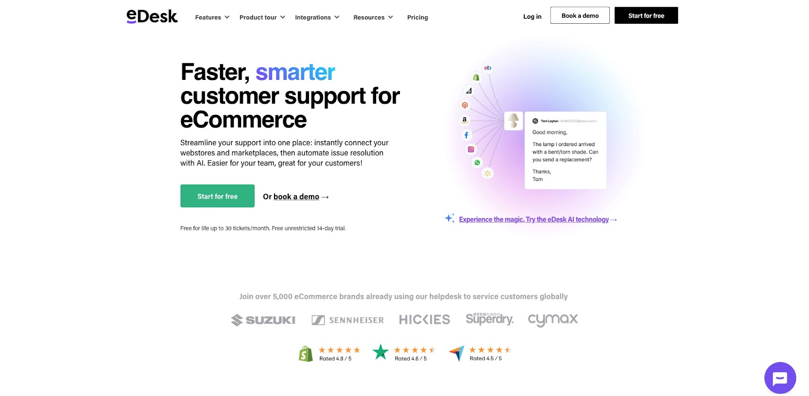 8 Best Ecommerce Help Desk Software Tools (2023) - Commerce Caffeine
