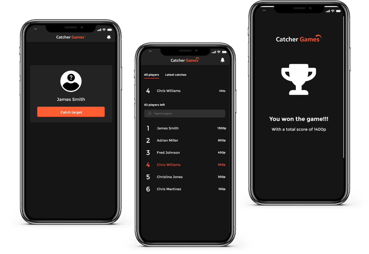 Senior Assassin App | Catcher Games
