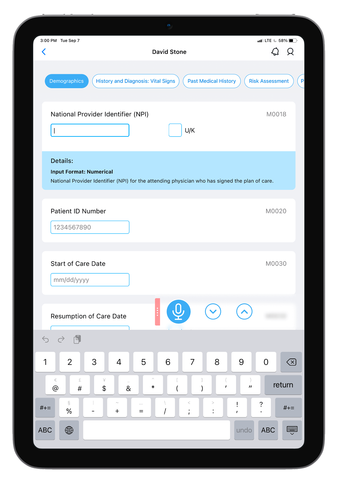 Ez Software, an iOS MedTech application