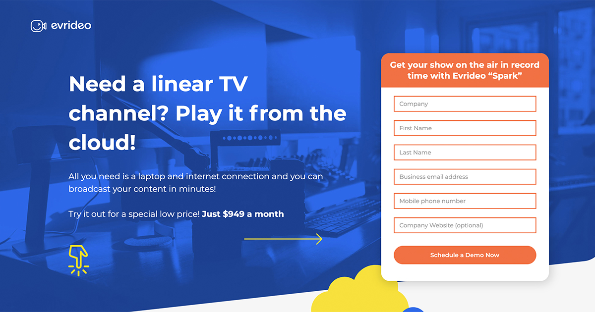 Need a linear TV channel? Play it from the cloud!