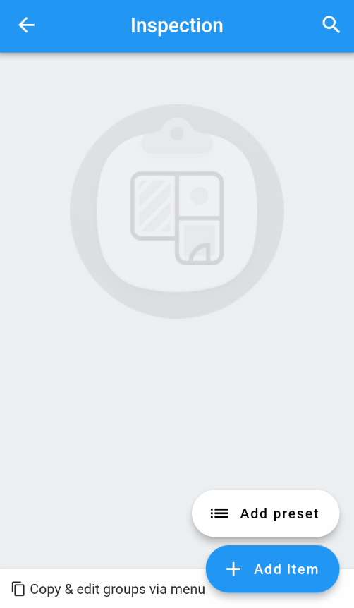 Adding Multiple Items (Presets) - Flow Mobile Surveying
