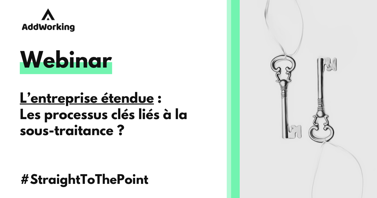 [WEBINAR] Quels sont les processus clés liés à la sous-traitance