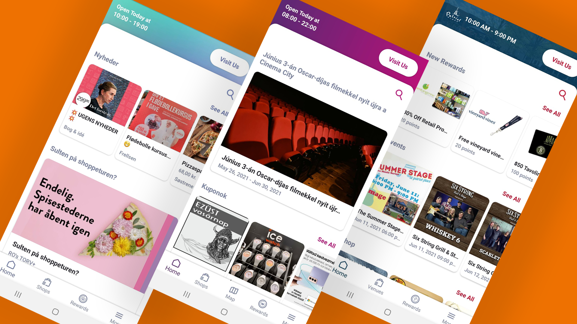 How malls customize consumer apps