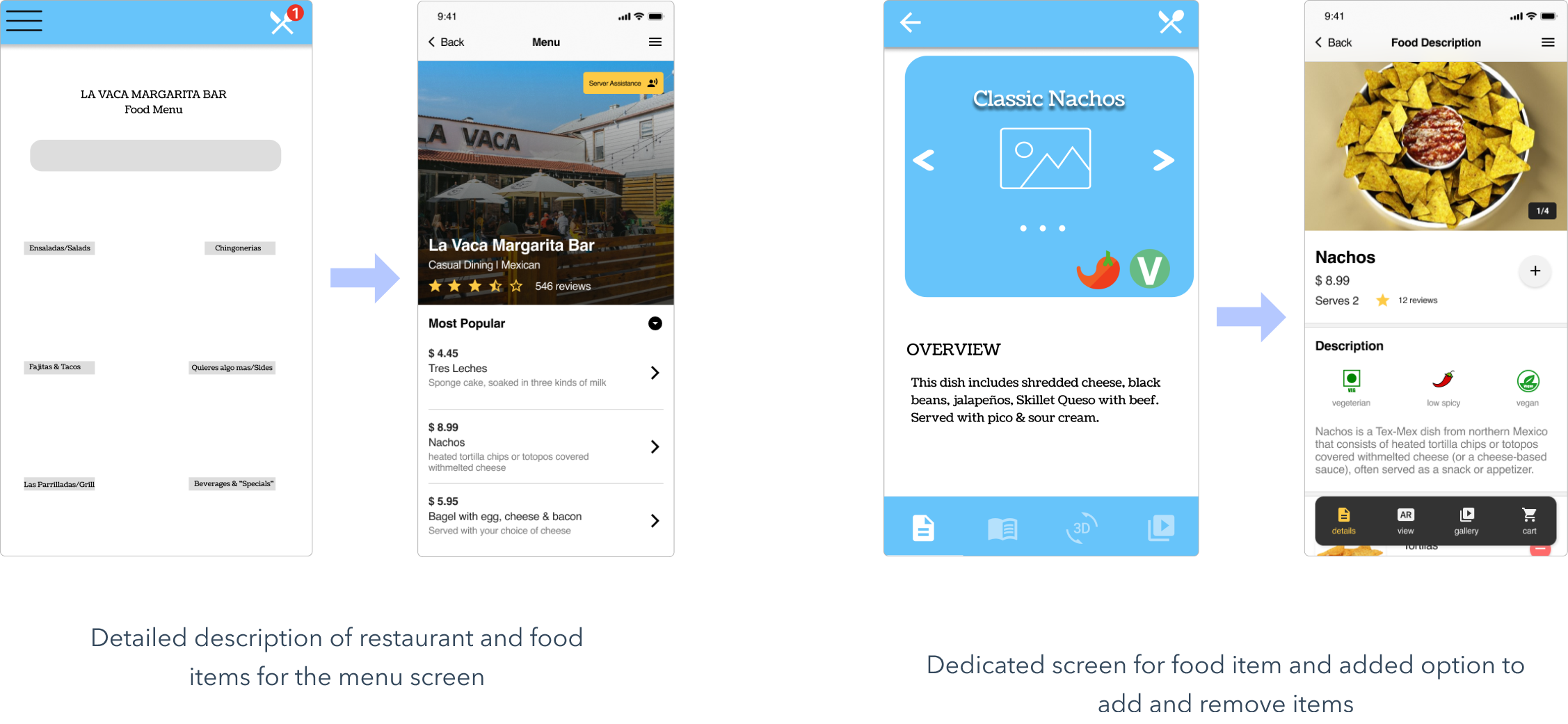 EazyEats - AR Food Ordering iOS App