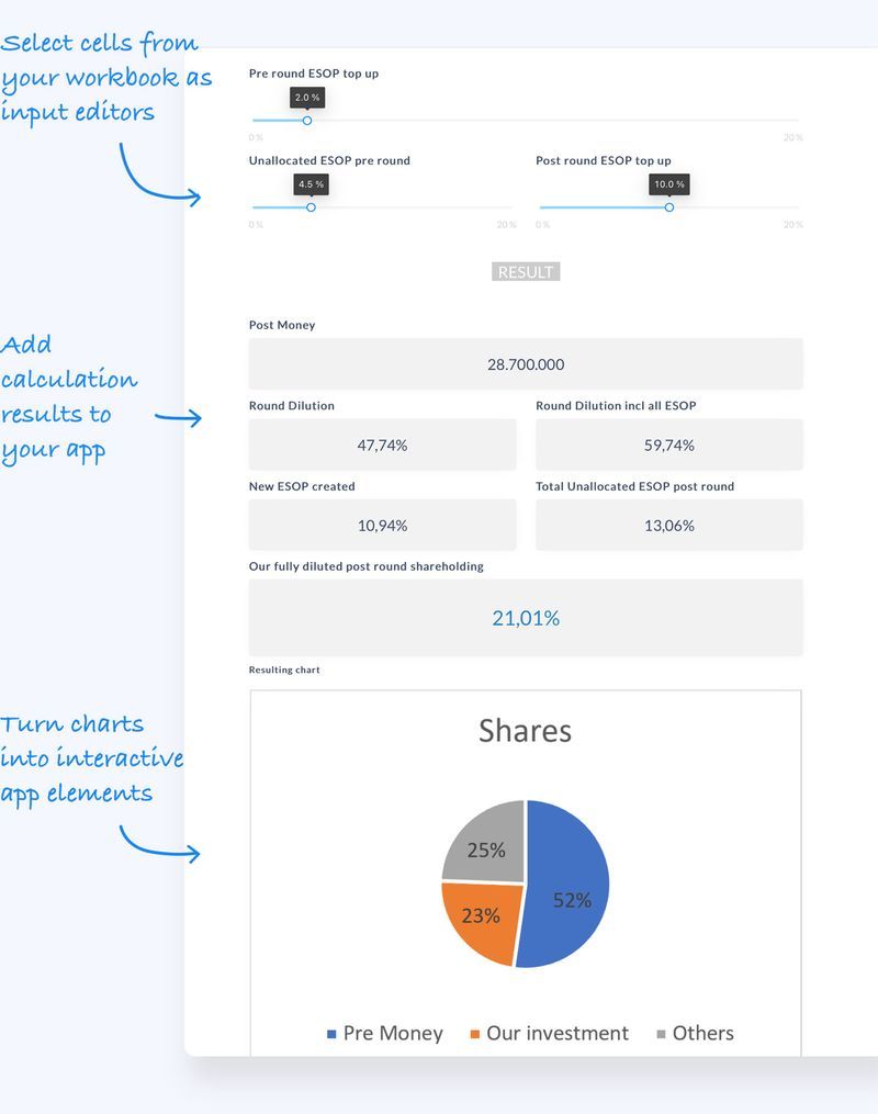 Build a calculation app from Excel [Tutorial guide]