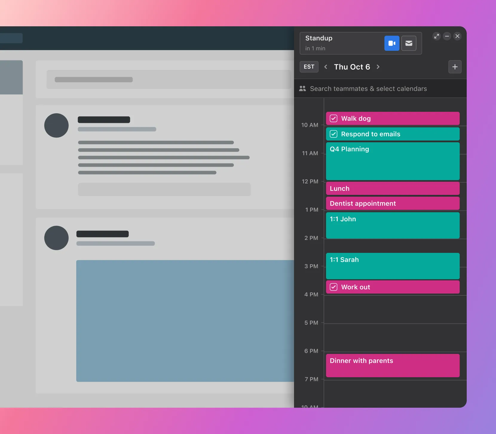 Motion | Manage calendars, meetings, projects & tasks in one app