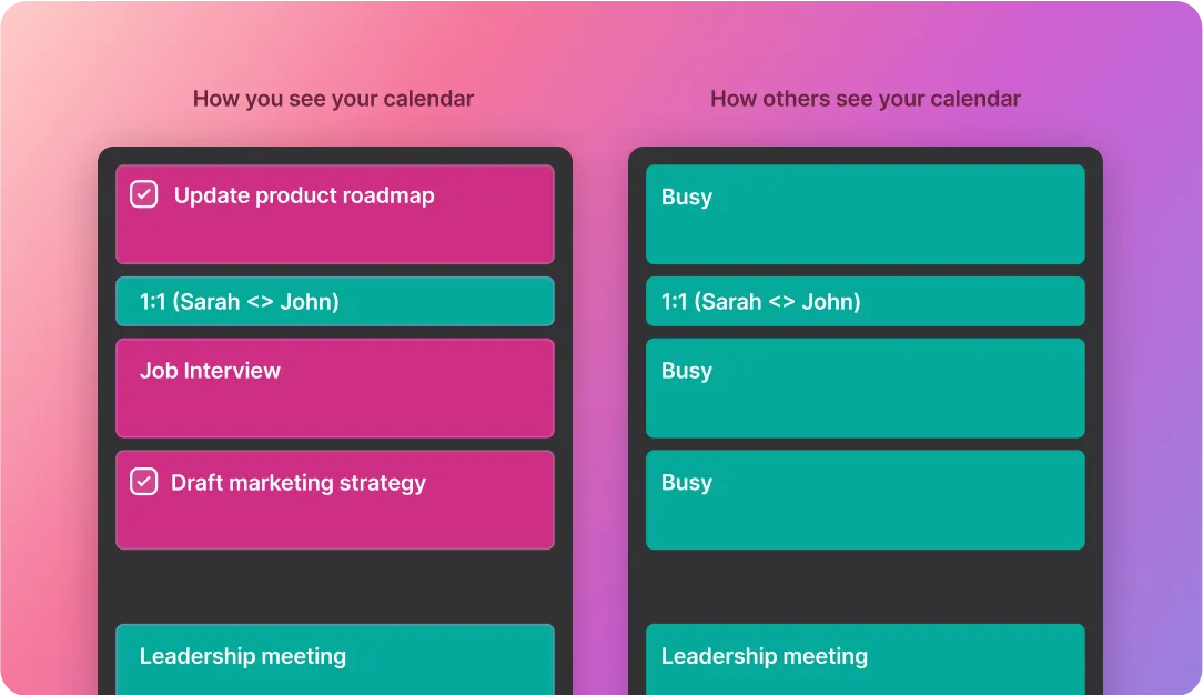 Motion | Manage calendars, meetings, projects & tasks in one app