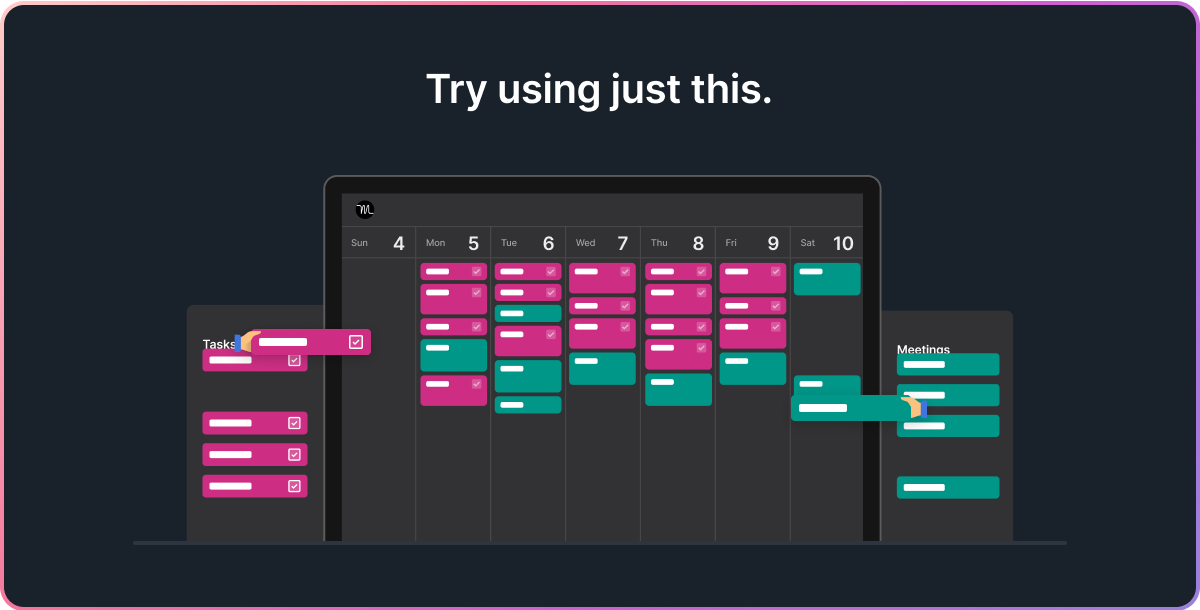 Motion | Manage calendars, meetings, projects & tasks in one app