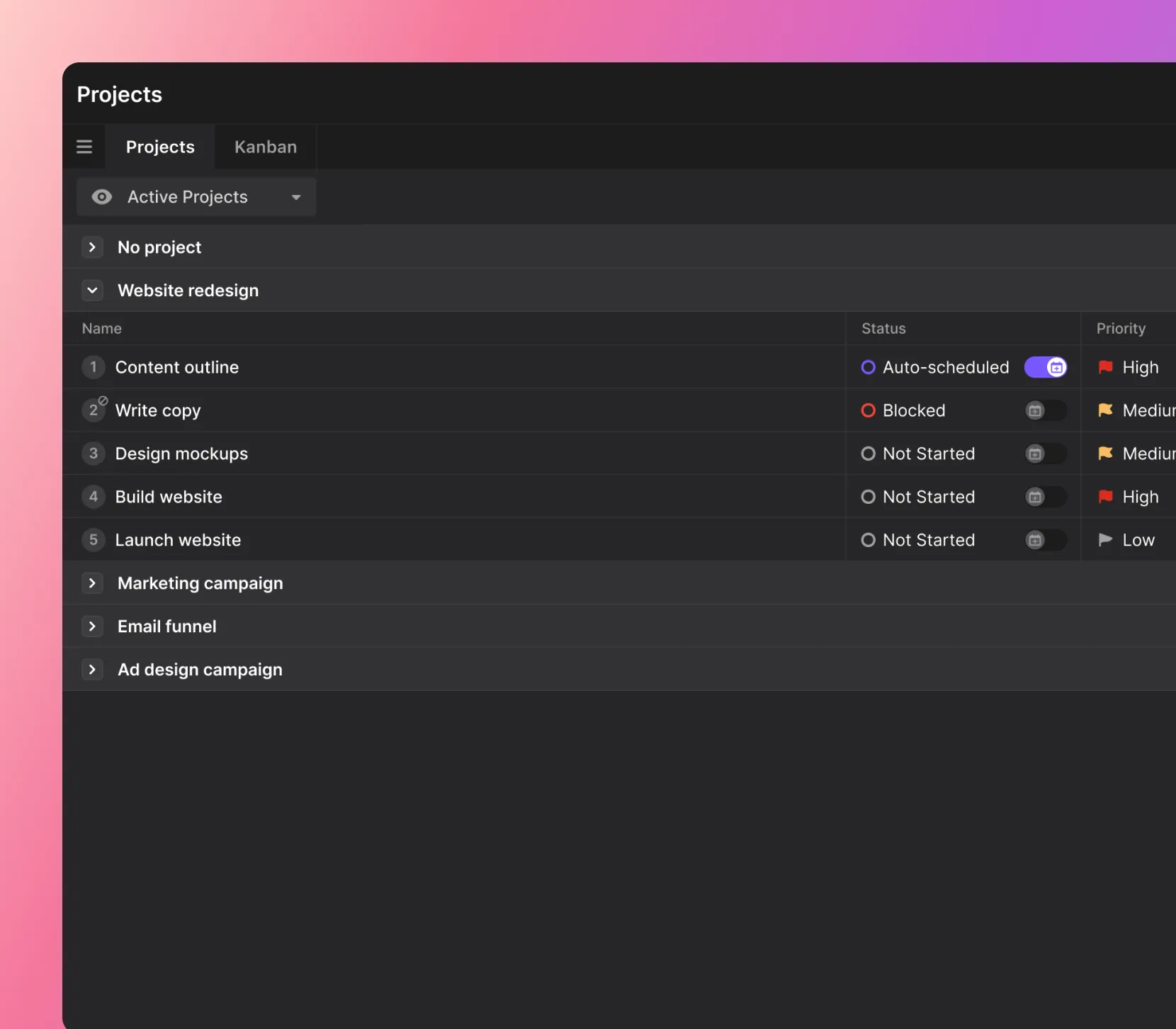 Motion | Manage calendars, meetings, projects & tasks in one app