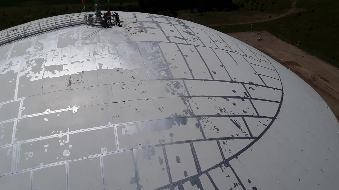 Lead Based Paint Encapsulation for Metal