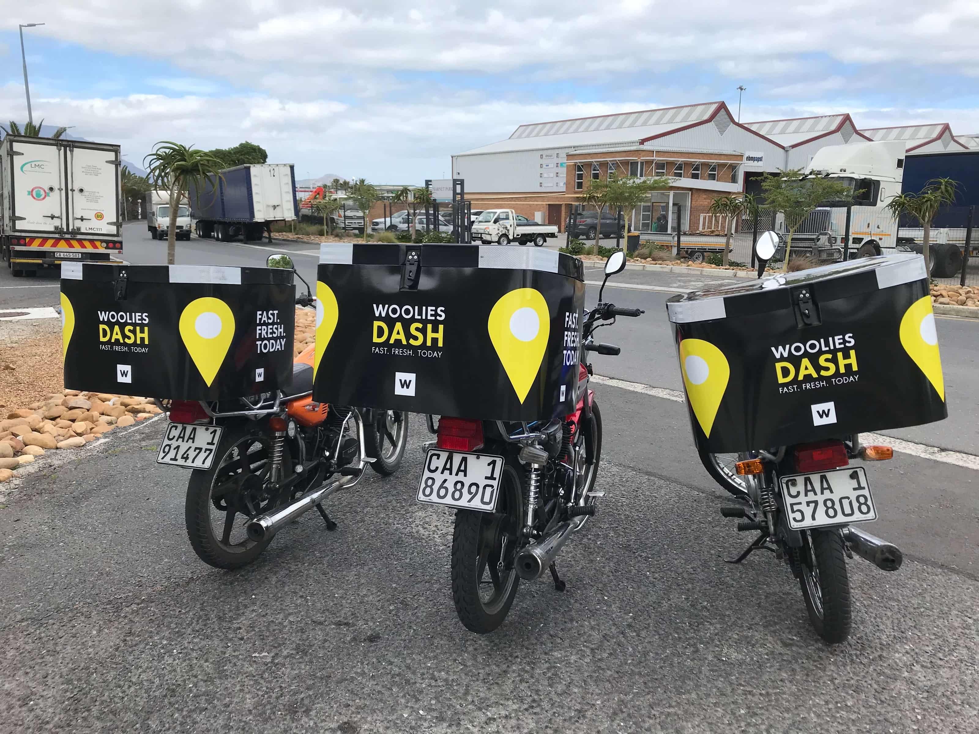 Delivery Bike Fleet Branding