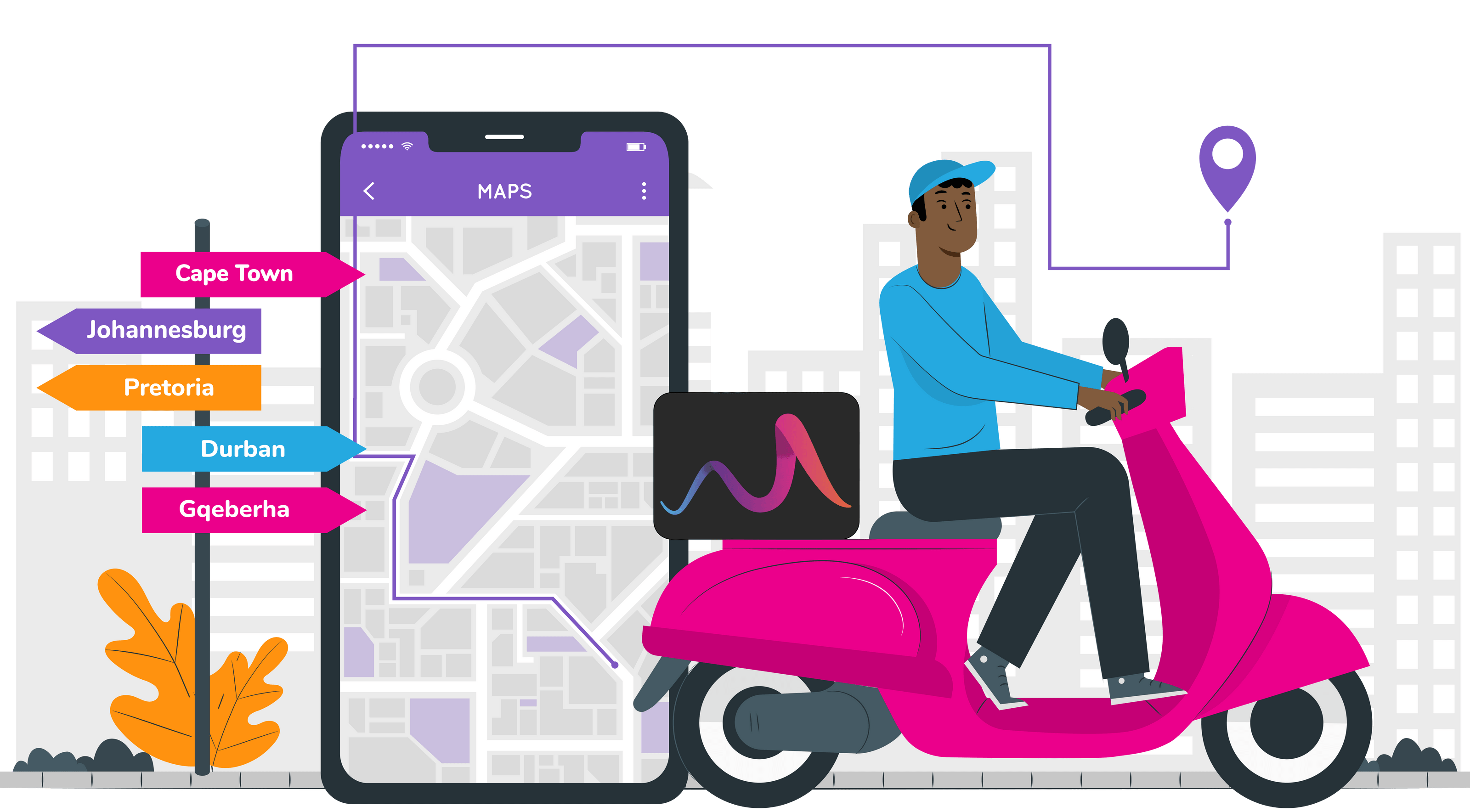 MotionAds - Delivery Bike Advertising