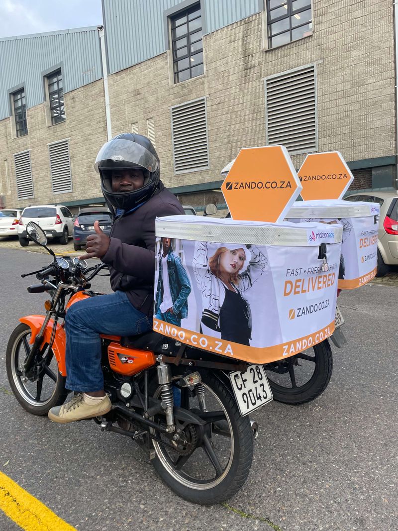 MotionAds - Delivery Bike Advertising