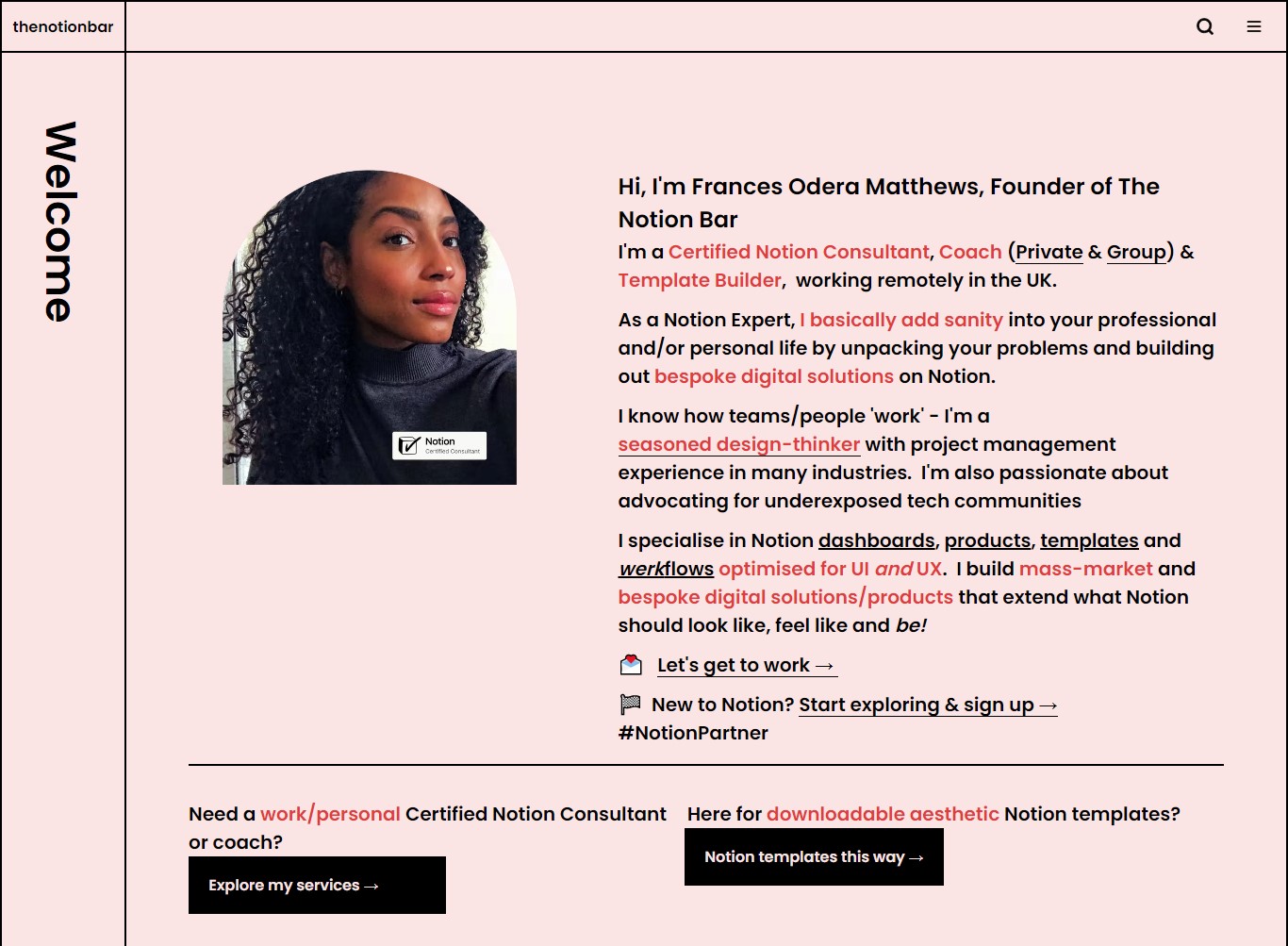 24 Inspiring Examples Of Notion Websites