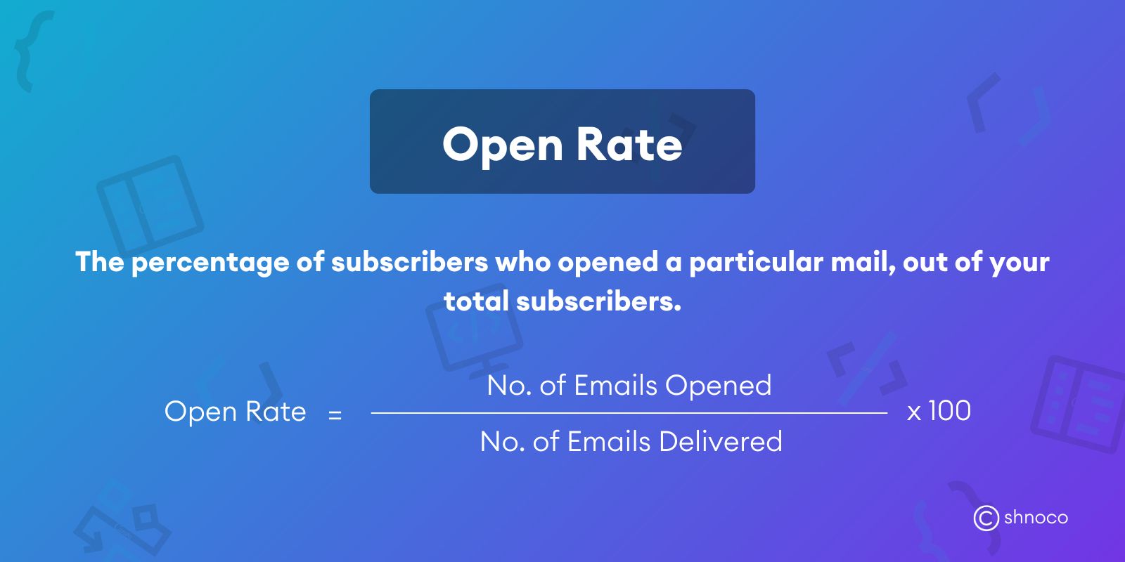 What is Email Open Rate? – Formula and Ways to Increase Open Rate [With ...