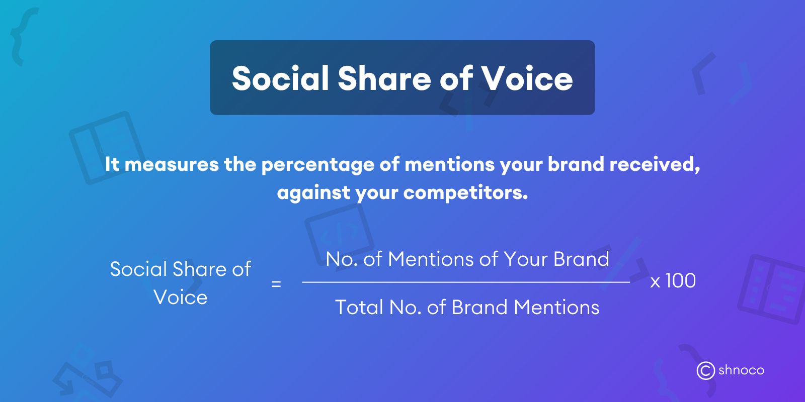 What is Social Share of Voice (SSoV)? – Formula and Ways to Increase ...