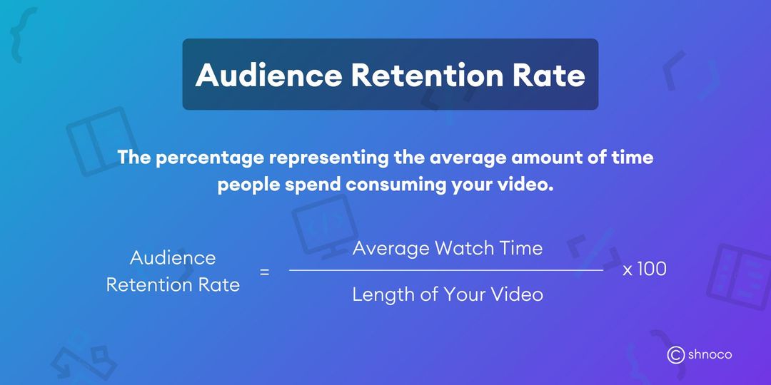 What is Audience Retention Rate? – Formula and Ways to Increase ...