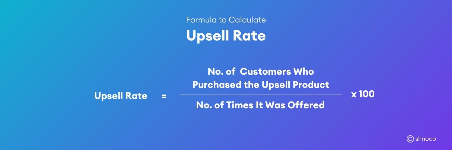 What are Upsell & Cross-sell Rates? – Formula and Ways to Increase ...