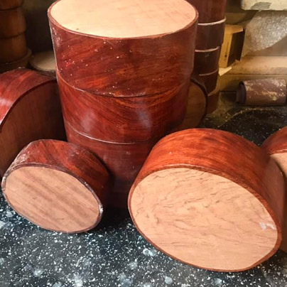 High quality turning blanks from WP Hardwood.