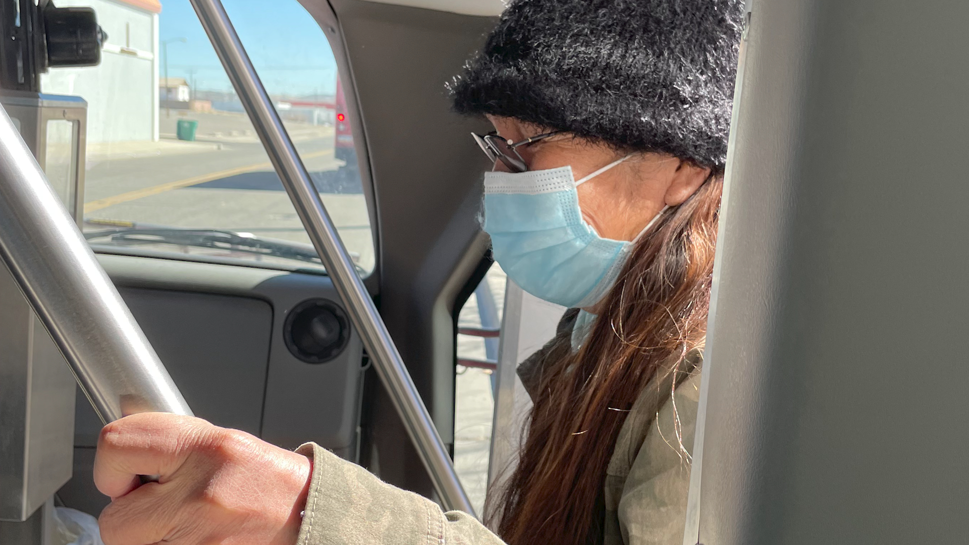 Pandemic Limits Bus Seating to Four 3/16/2021