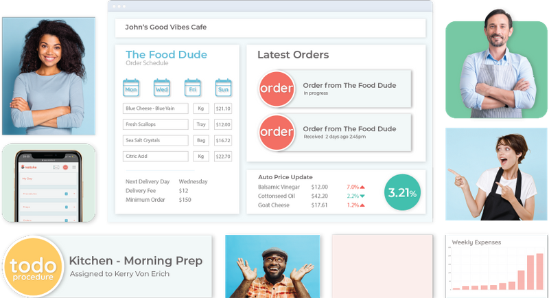 Restoke - Restaurant process automation and team management