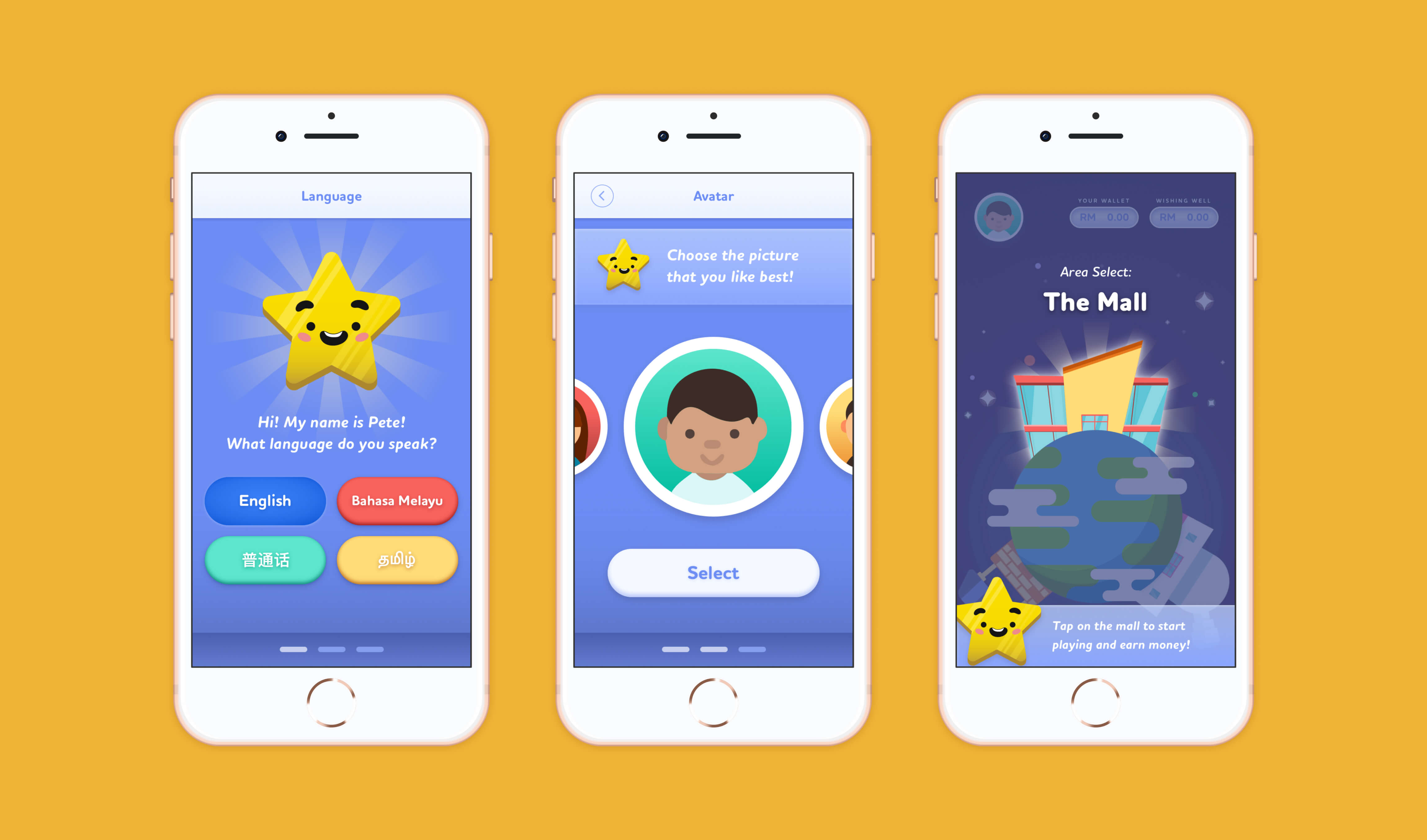 Kids Financial Literacy Mobile App Concept Kids Financial Literacy Mobile App Concept