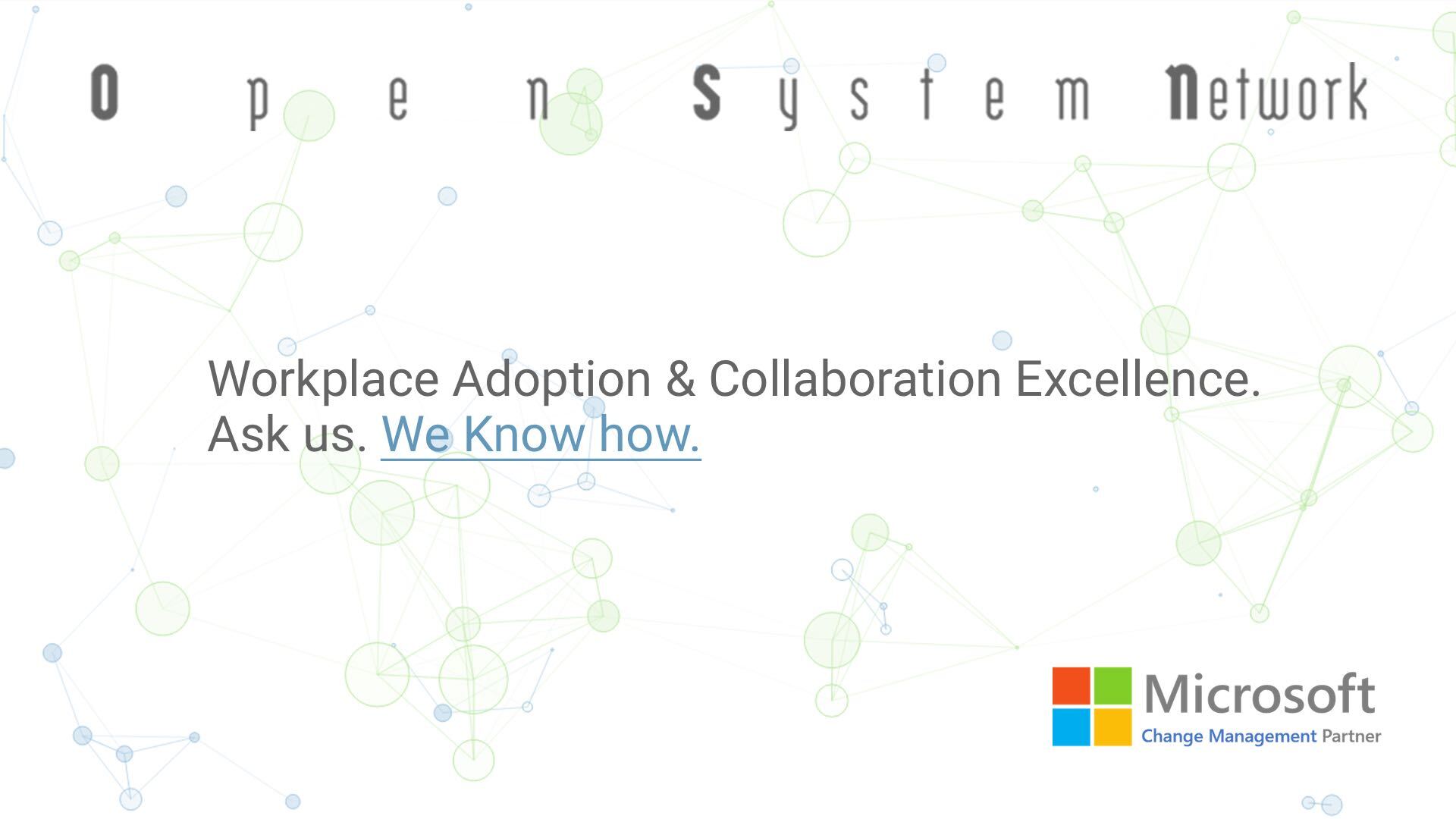 OSN - Digital Workplace Adoption and Hybrid Work