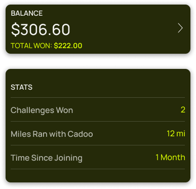 Cadoo - Get Fit, Get Paid.