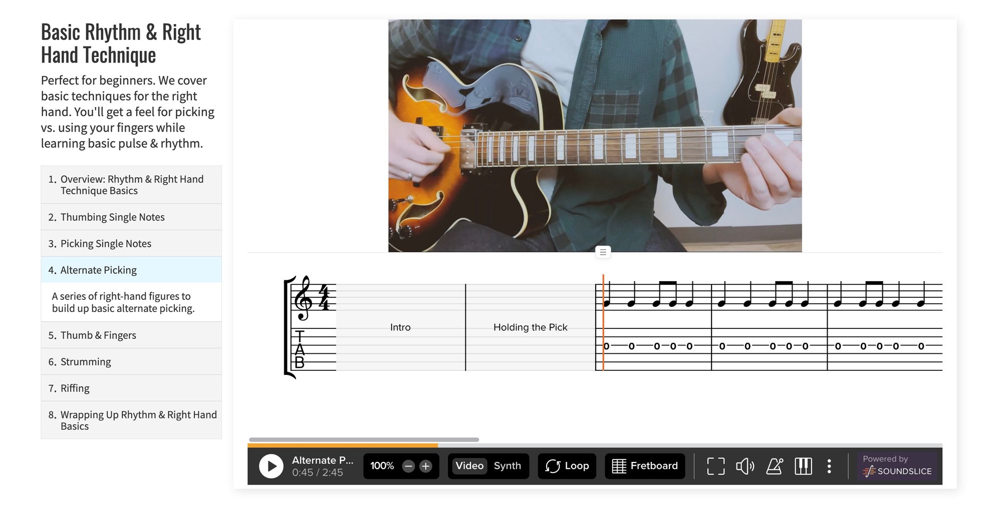 Studio Guitar Classes | Chicago Guitar Lessons | Intermediate to Advanced