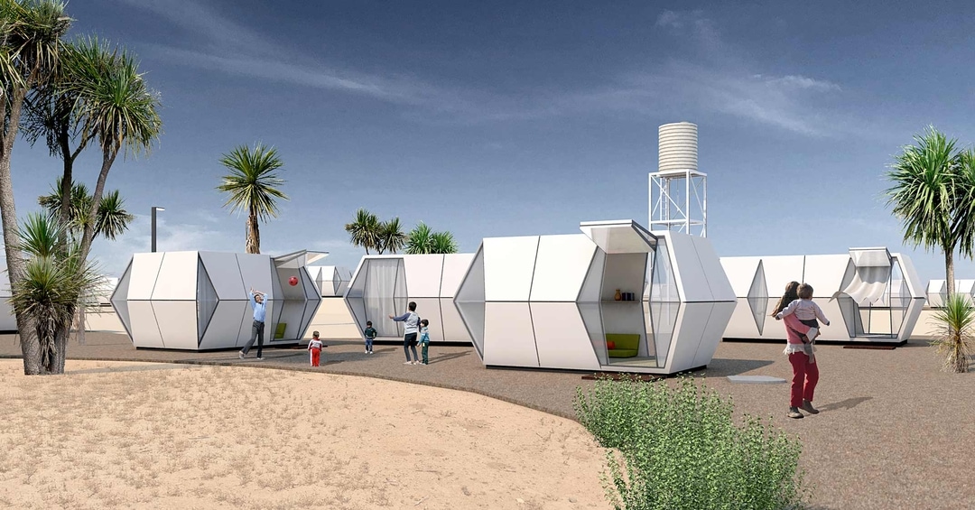 New York by Design | Disaster Relief-Folding Pod | Featured Innovation