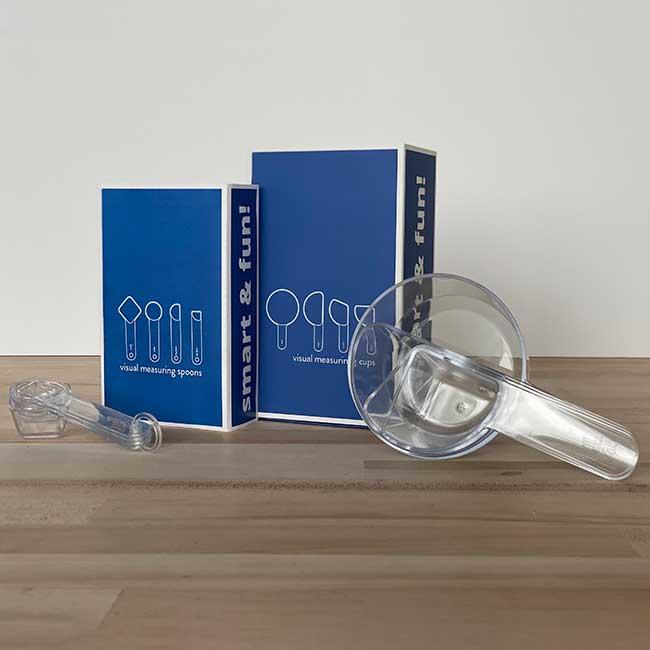 America ByDesign | Innovations | Visual Measuring Cups and Spoons
