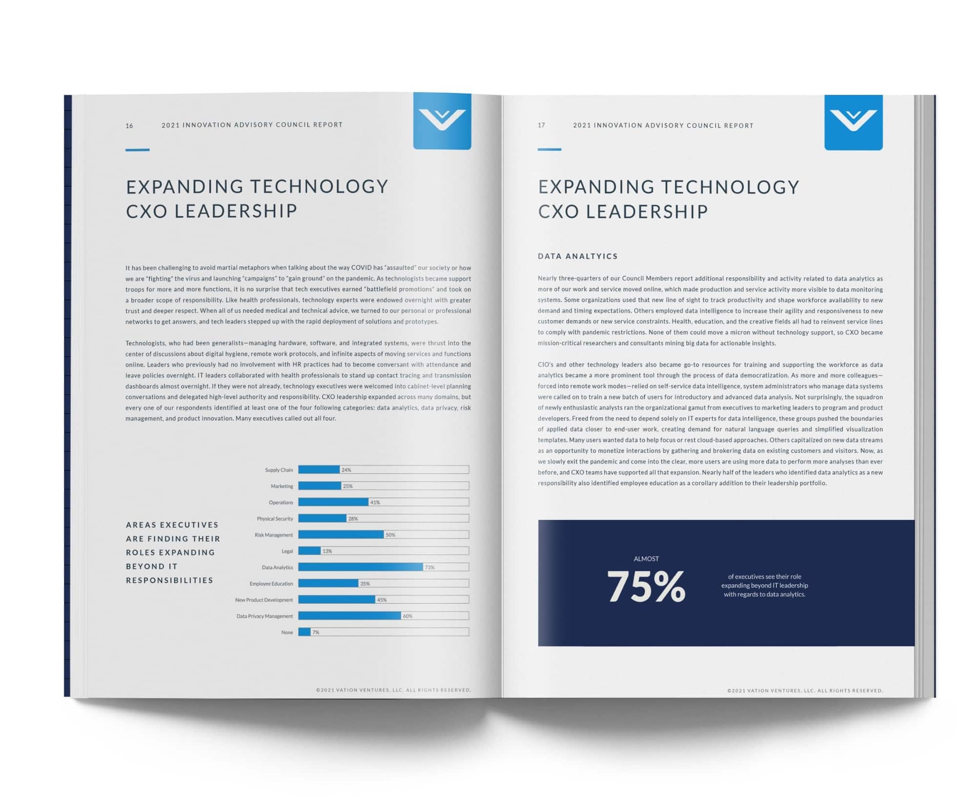 2021 CXO Report | The Innovation Advisory Council | Vation Ventures