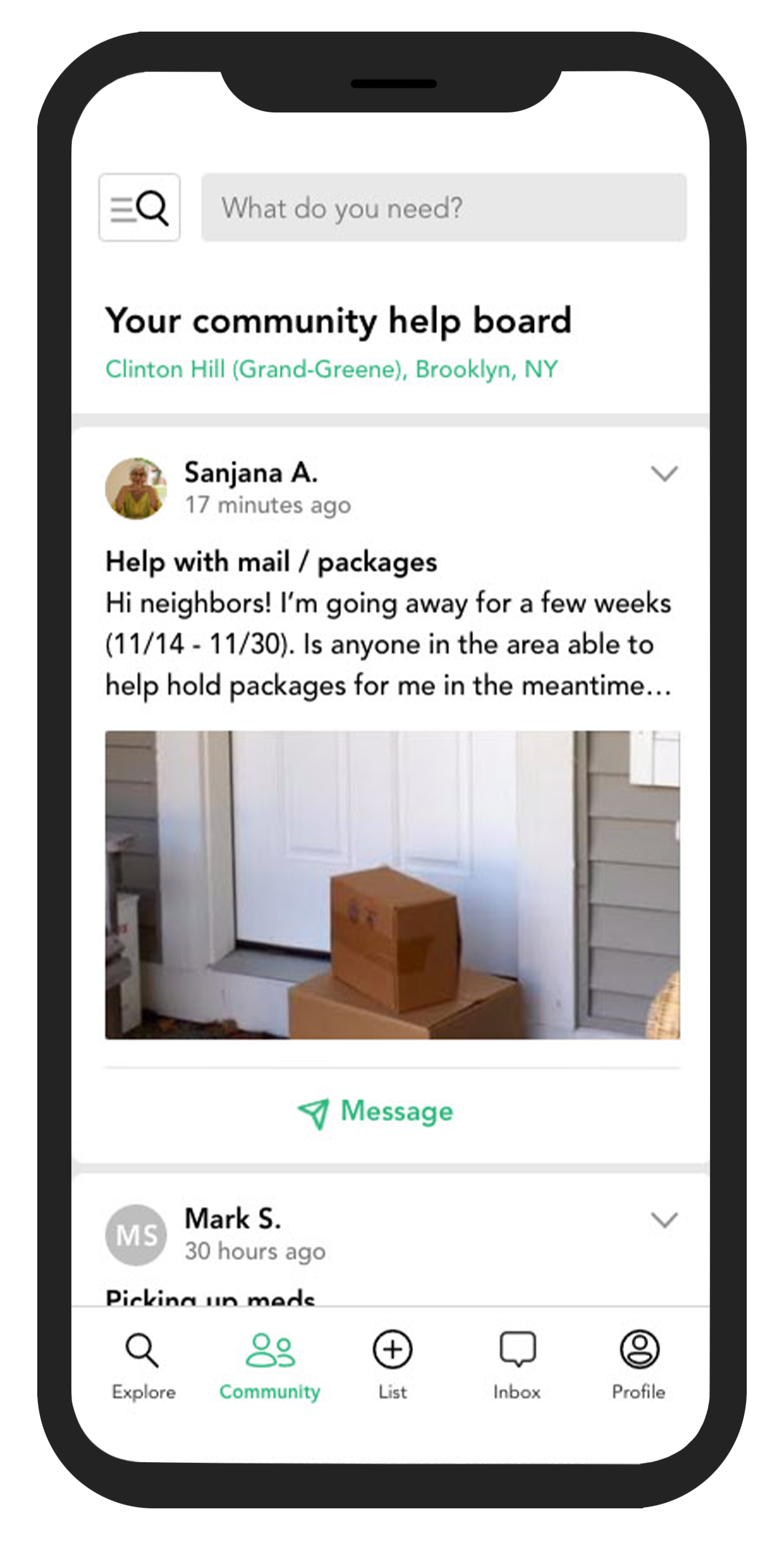 Neighborly App Design