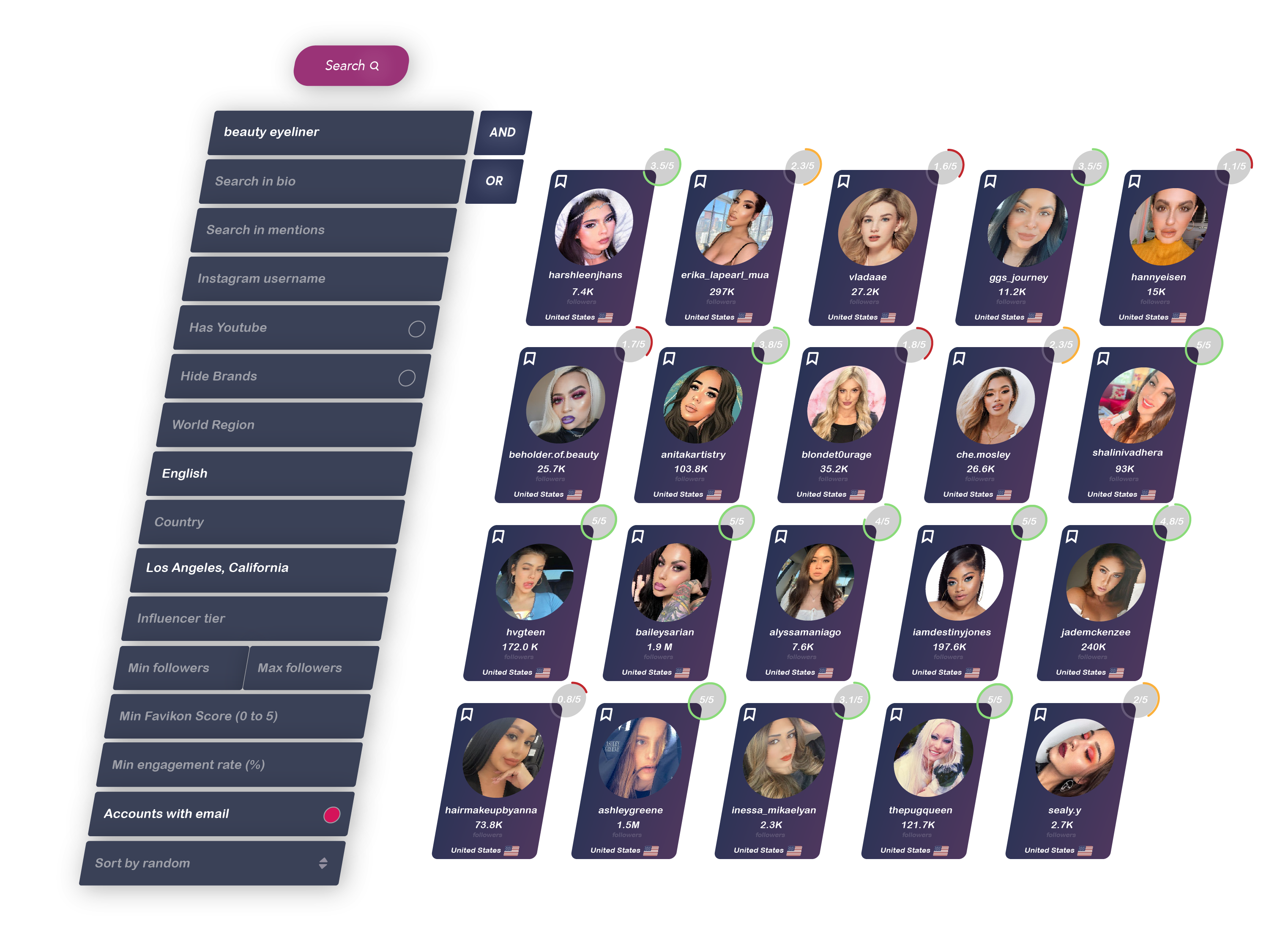 Home - Favikon - The Ultimate Tool To Audit Influencers
