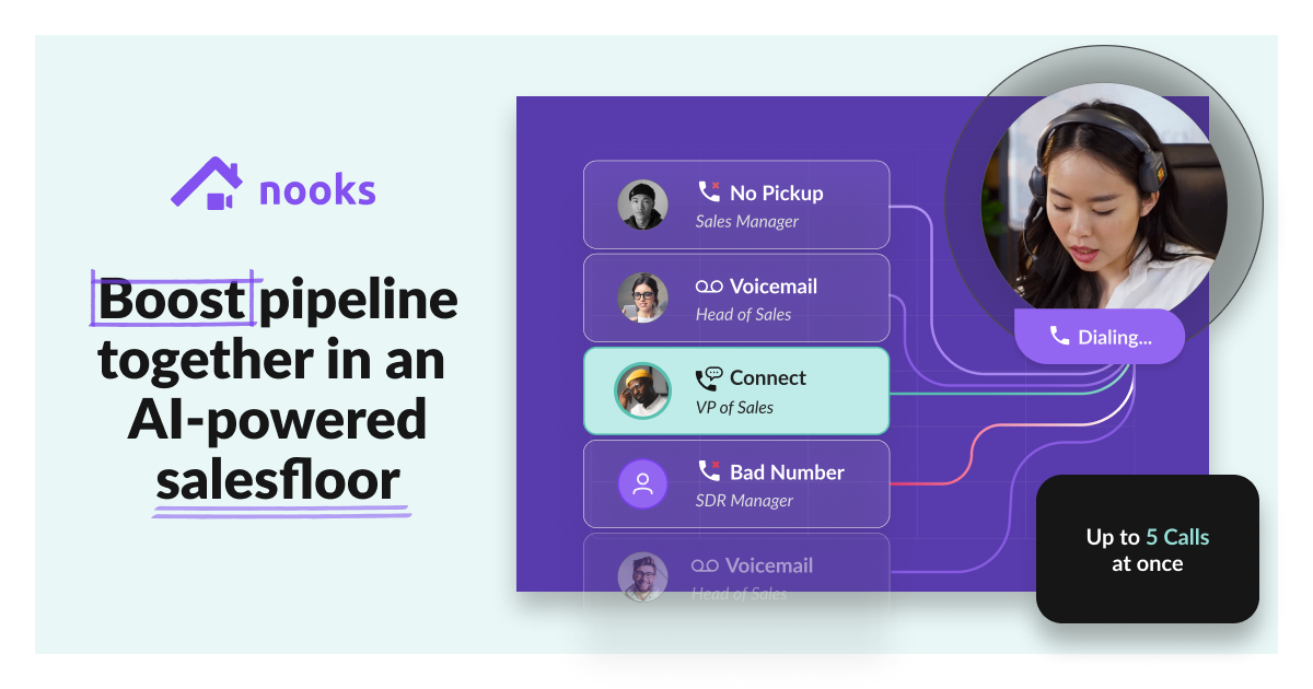 Nooks - AI Powered Sales Floor