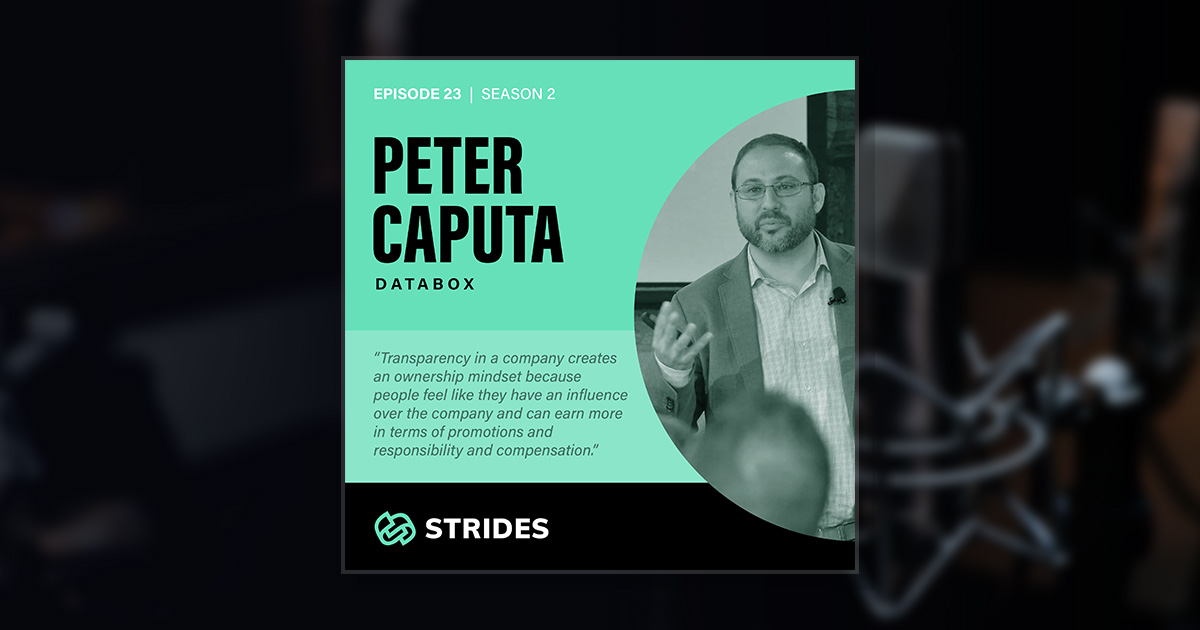 Scalability and Exponential Growth with Peter Caputa (Databox)