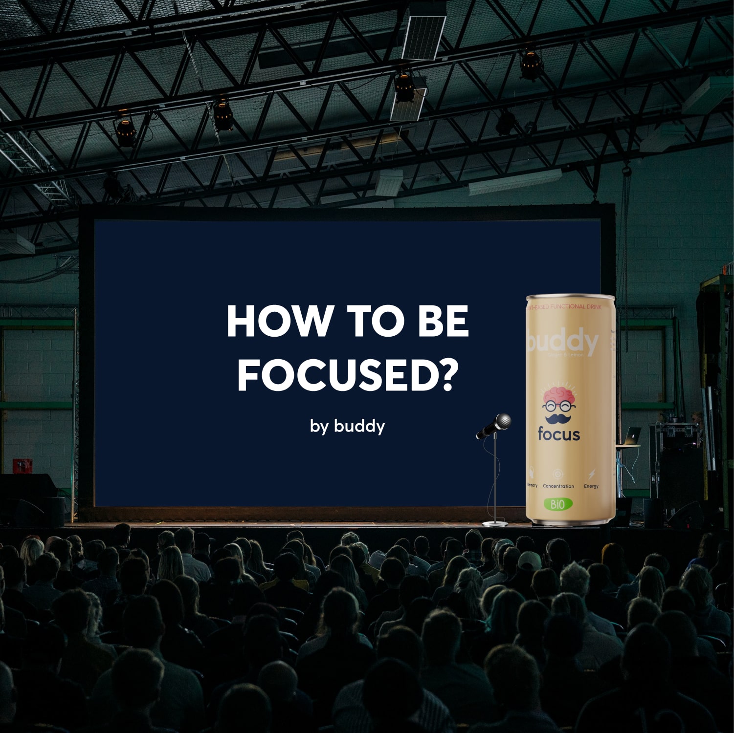 Buddy Focus Drink | Booste ta mémoire, ta concentration et ton énergie.