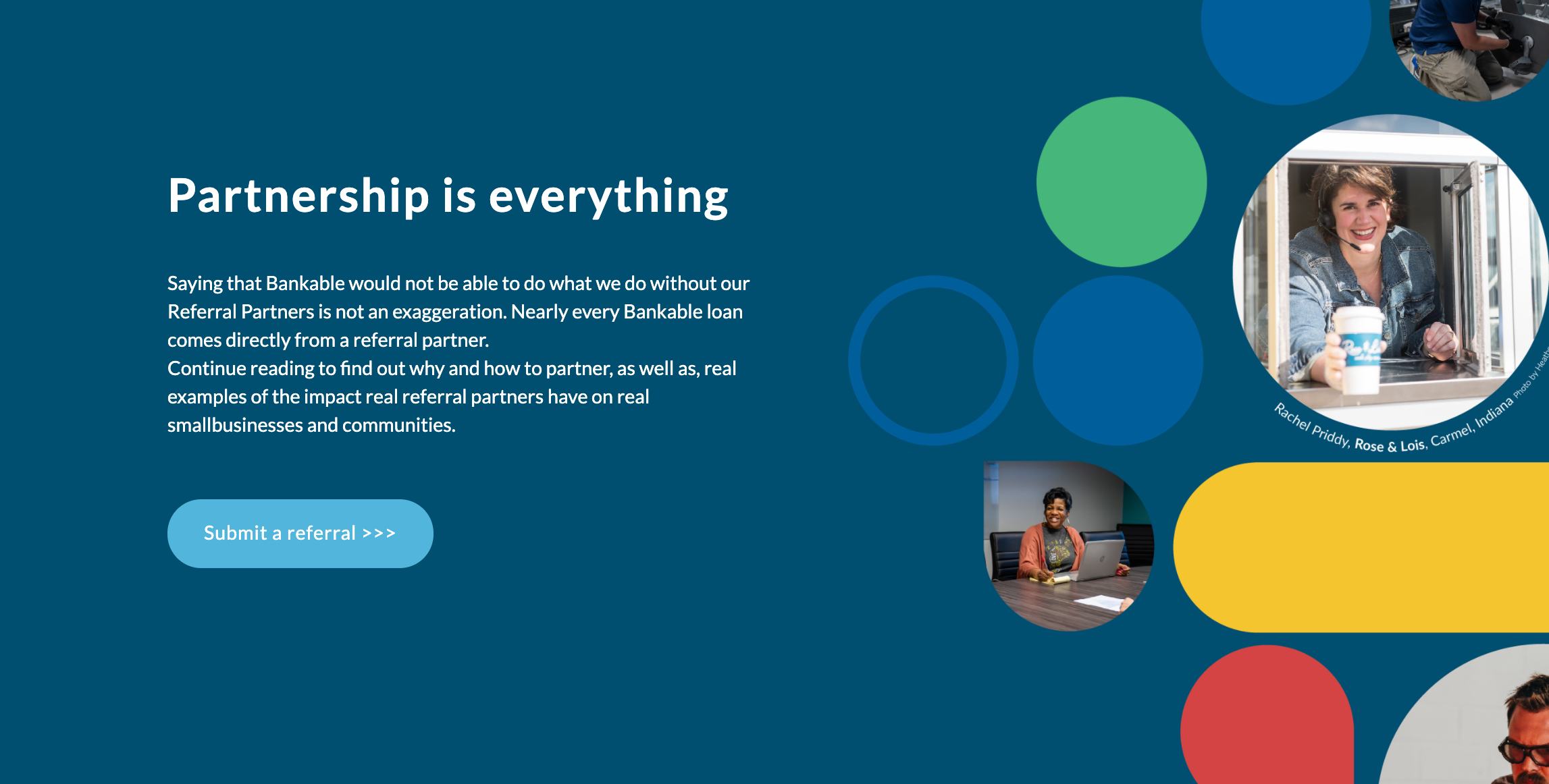 Referral Partners | How We Can Work Together | Bankable