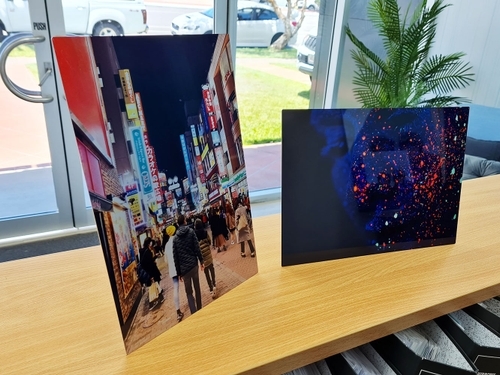 Metal Print Display Options | Frameless & Free Standing