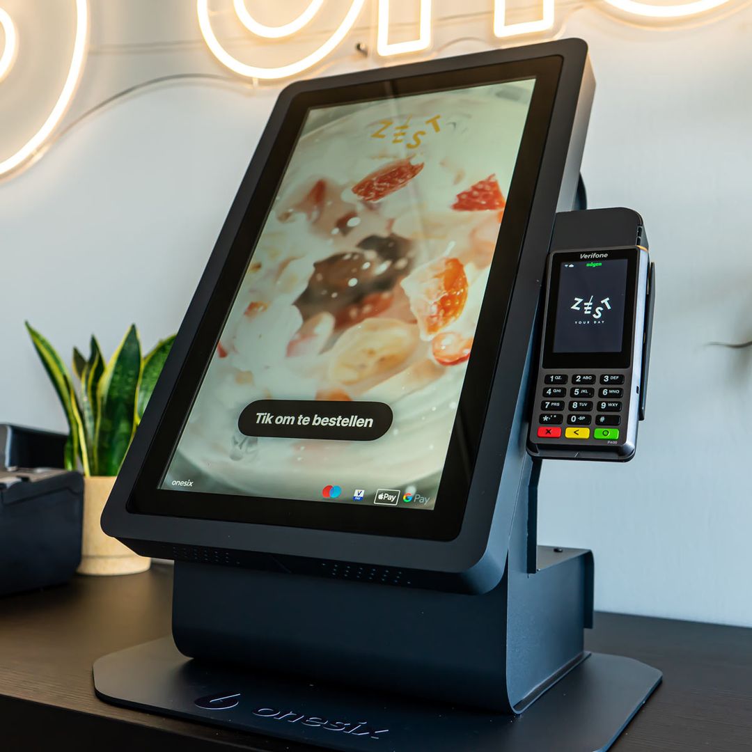 Kiosk Pro Table, the self ordering Kiosk for your bar | Onesix