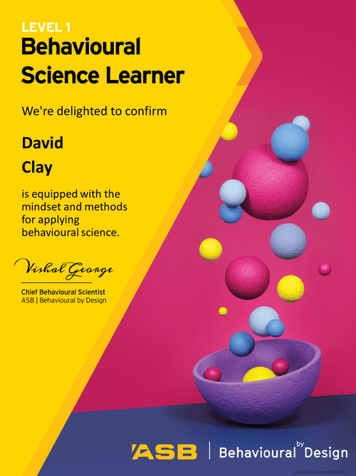 David Clay | Change-Makers of Behavioural by Design