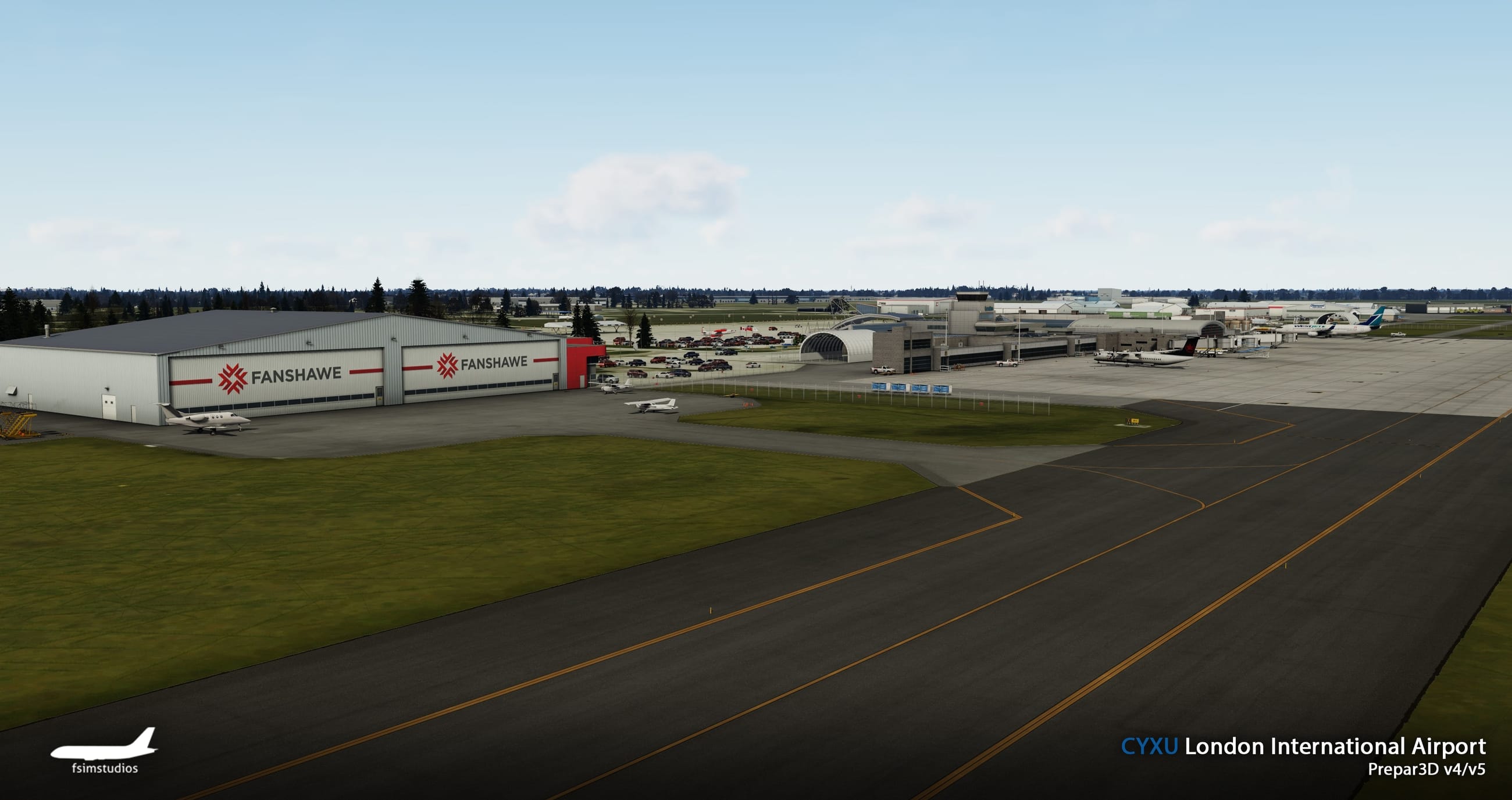 FSimStudios London International Airport CYXU P3Dv4.4+ • Digital Goodie ...