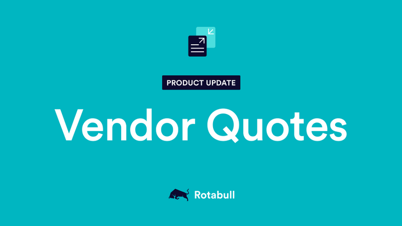 Product update: Vendor Quotes